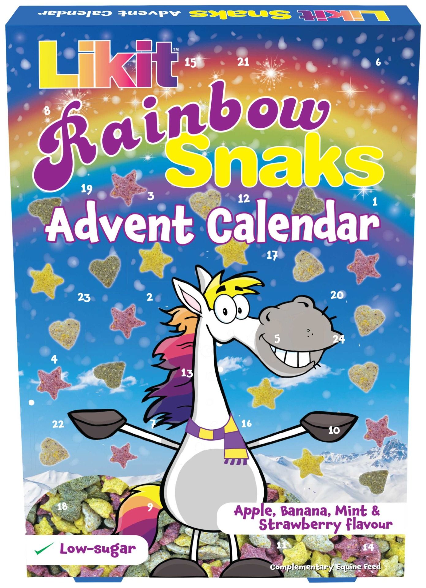 Calendrier de l'avent Likit - Rainbow allégé - Selleriedyci